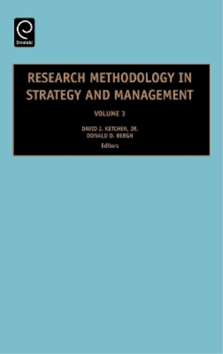 David J. Ketchen Research Methodology in Strategy and Management (Relié ...