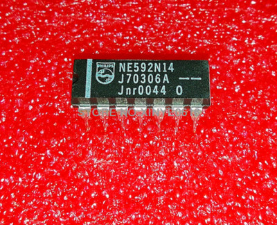 Hot Sell 2PCS NEW NE592N14 NE592NI4 NE592 N14 DIP-14 Video amplifier IC ...