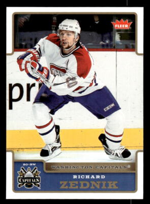 Richard Zednik 2006 Fleer #200 Washington Capitals | eBay