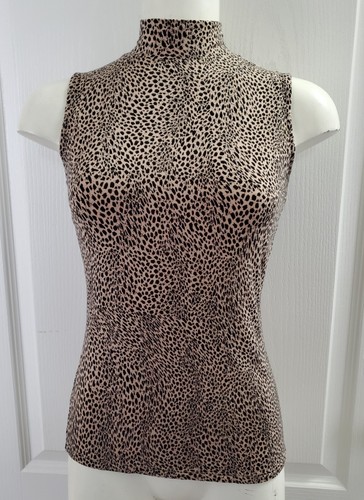 Apt. 9 Brand Two Sleeveless Mock-Neck Tops Women's XS Stretch Knit ...