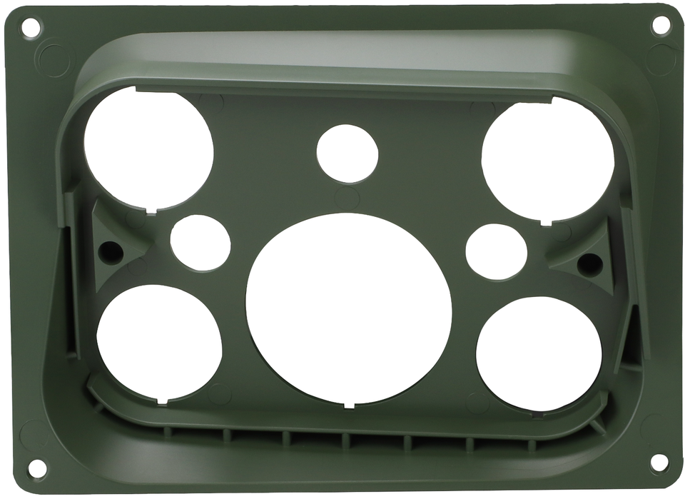 Humvee Green Plastic Dashboard Instrument Panel Compatible All Humvee ...