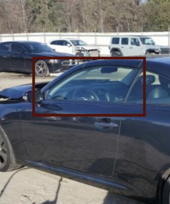 10-15 LEXUS IS250C IS350C FRONT DRIVER LEFT SIDE WINDOW GLASS OEM | eBay
