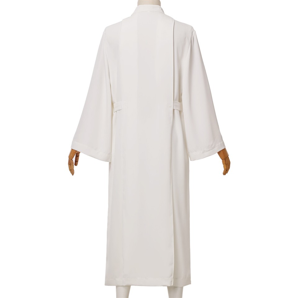 Christian Catholic Priest Pleated Alb Clergy Ivory White Robe Pastor ...