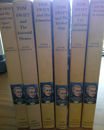 Lot of 6 Vintage The New TOM SWIFT JR ADVENTURES Victor Appleton II | eBay
