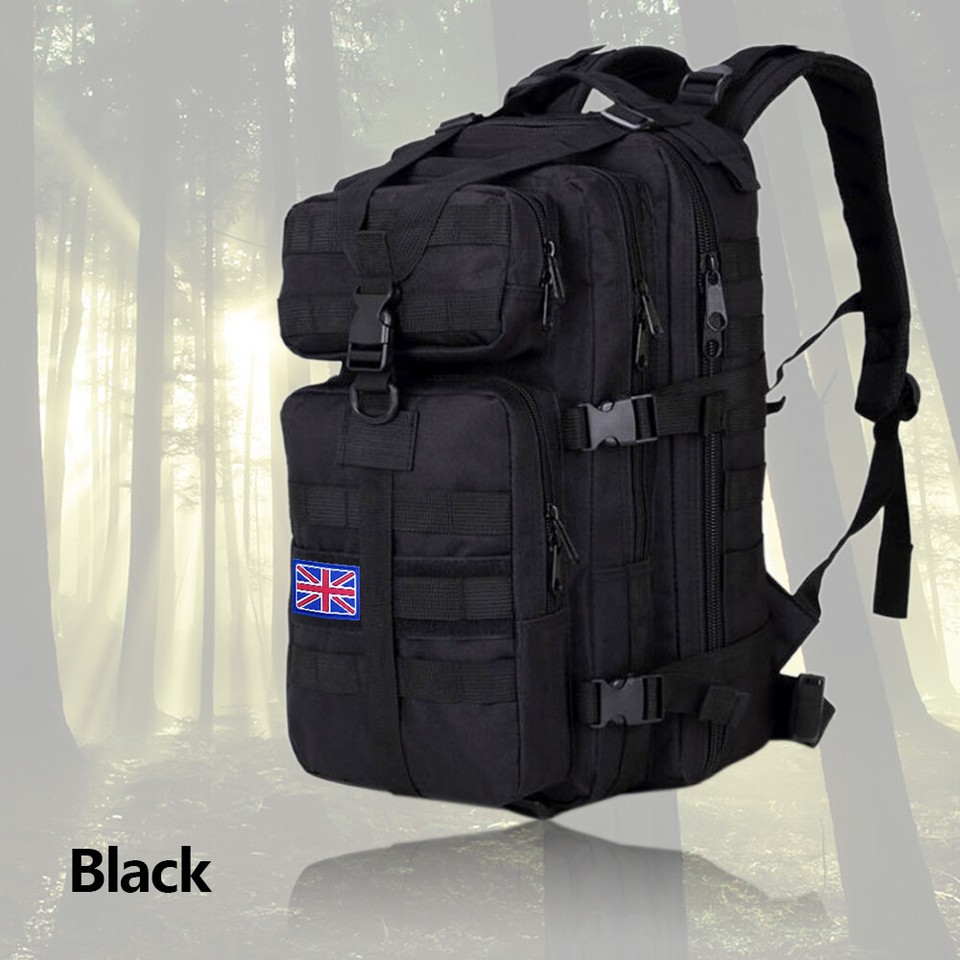 30L/40L/80L/100L Waterproof Backpack Bag Camping Walking Hiking Travel ...