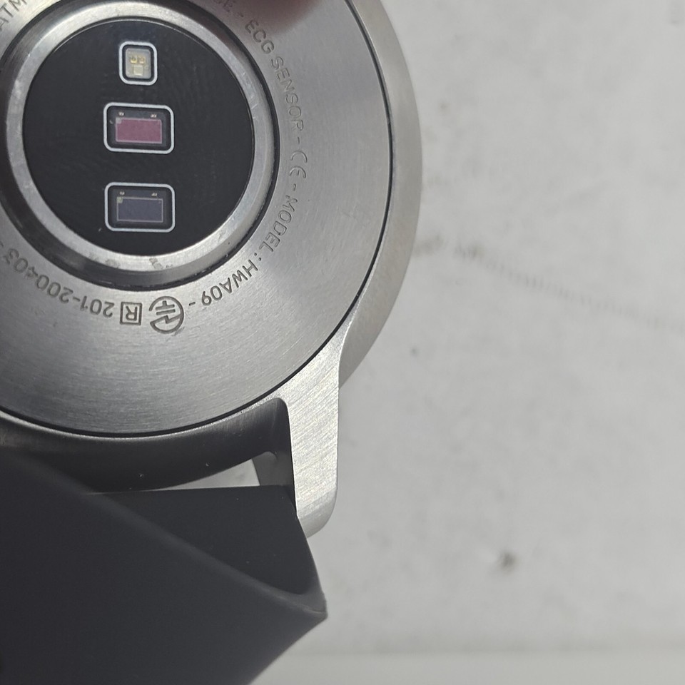 Withings HWA09 Scanwatch 42mm Black Heart Rate Monitor Oximeter | eBay