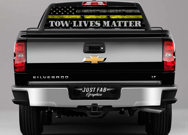 Chevy Truck Rear Window Decals