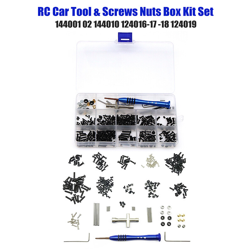Remote Control Car Tool Screws BoxSet Allen Wrench For 144001 02 144010 ...
