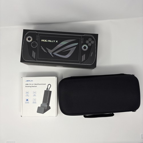 ASUS ROG Ally X 1TB Open Box With Docking Station , Hard Case , 1TB ...