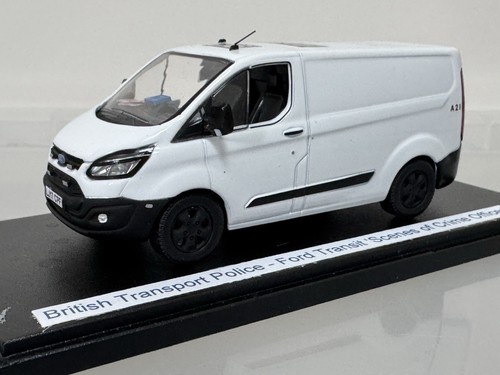 British Transport Police Ford Transit Van Code 3 Police Model 1:43 SOCO ...