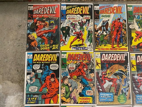 Bronze Age Daredevil Comic Lot - 25 Comics - Issues 60-92 VG-Fine-Very Fine | eBay