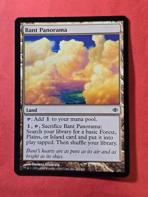 2008 Magic The Gathering Shards of Alara #221 Bant Panorama, C, NF, cd2 ...
