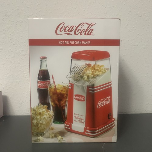 Coca Cola Hot Air Popcorn Maker Countertop Machine | eBay