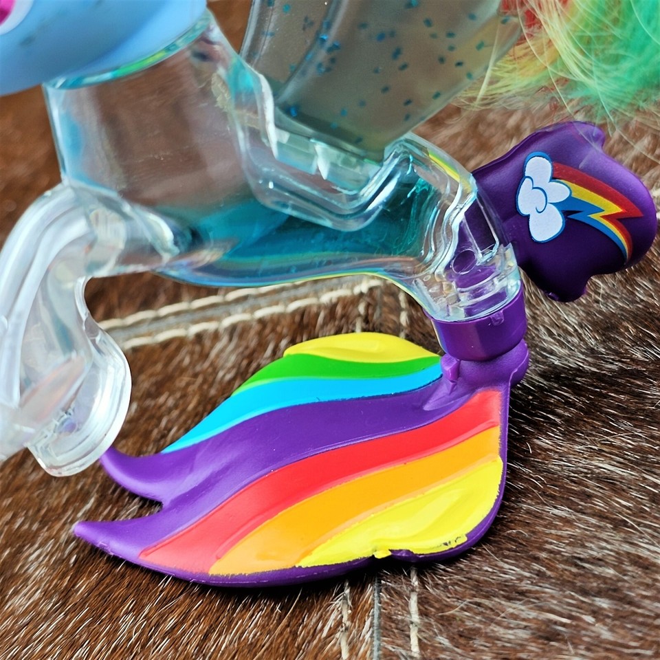 My Little Pony The Movie RAINBOW DASH Flip & Flow Seapony Hasbro MLP ...