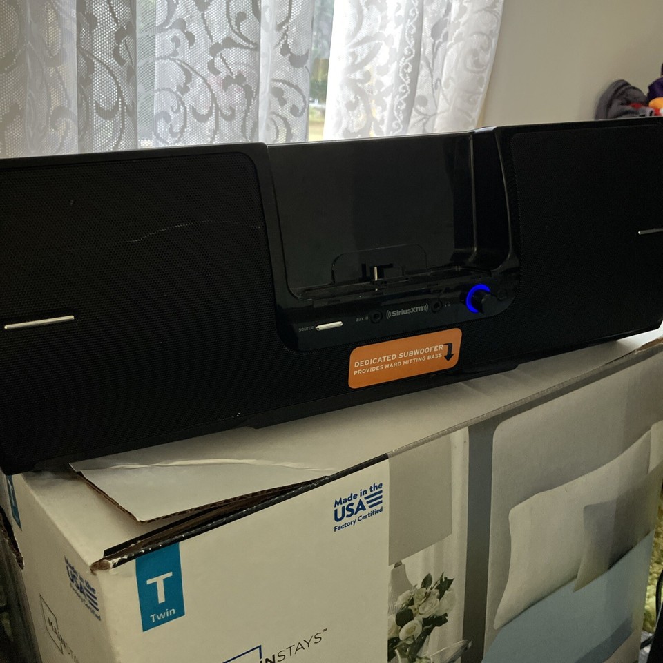 Sirius XM BoomBox SXSD2 With Receiver and Power Cord - NO REMOTE ...