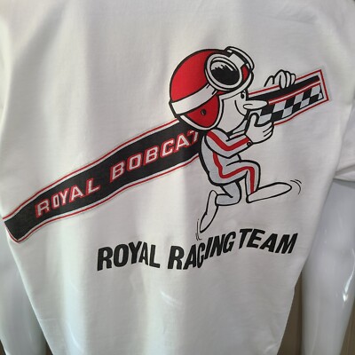 Vintage RACE/GASSER/DRAG T-shirt ROYAL BOBCAT-ROYAL RACING TEAM | eBay