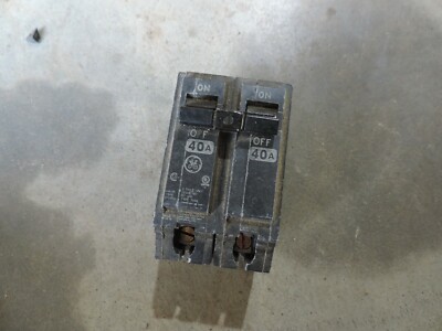 General Electric THQL2140 Circuit Breaker, 2-Pole 40-Amp Thick Series ...