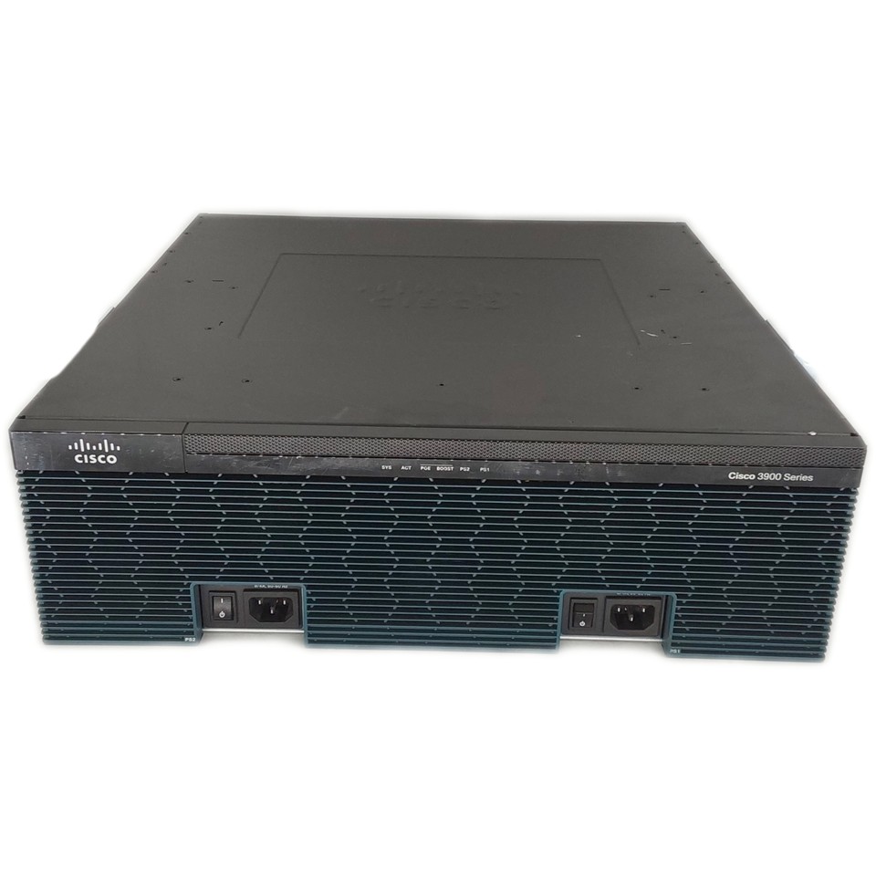 Cisco 3945 Router 3900-SPE250/K9 Gb Ethernet Router | eBay