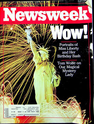 Newsweek Magazine July 14 1986 Lady Liberty July 4th Desktop PC ...