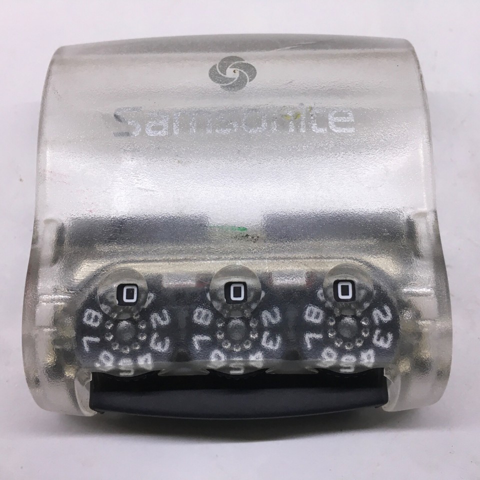 SAMSONITE replacement COMBINATION lock OYSTER epsilon SUITCASE spare ...
