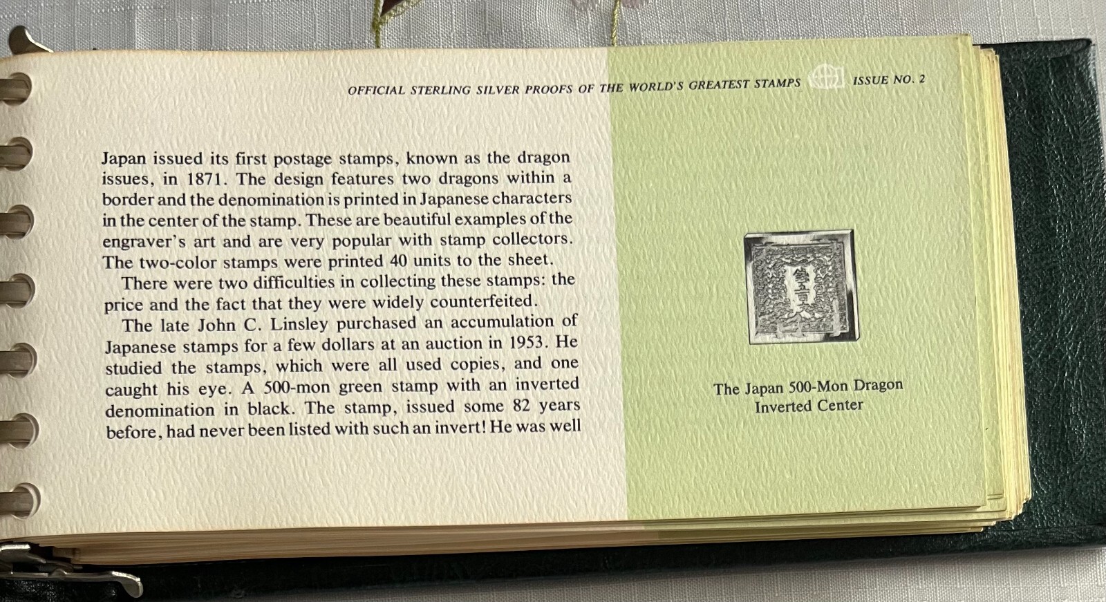 INTERNATIONAL SOCIETY OF POSTMASTERS SILVER PROOFS OF 50 WORLD GREATEST ...