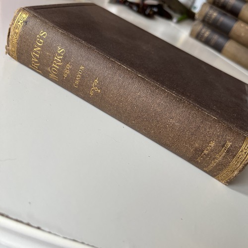 Antique Book - 1865 The Crayon Miscellany By Washington Irving | eBay