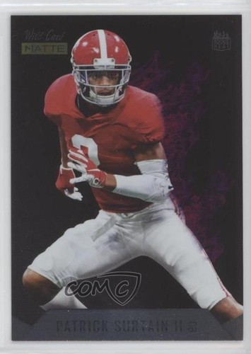 2021 MATTE Blaster Box Silver Foil - Purple Flames Patrick Surtain II ...