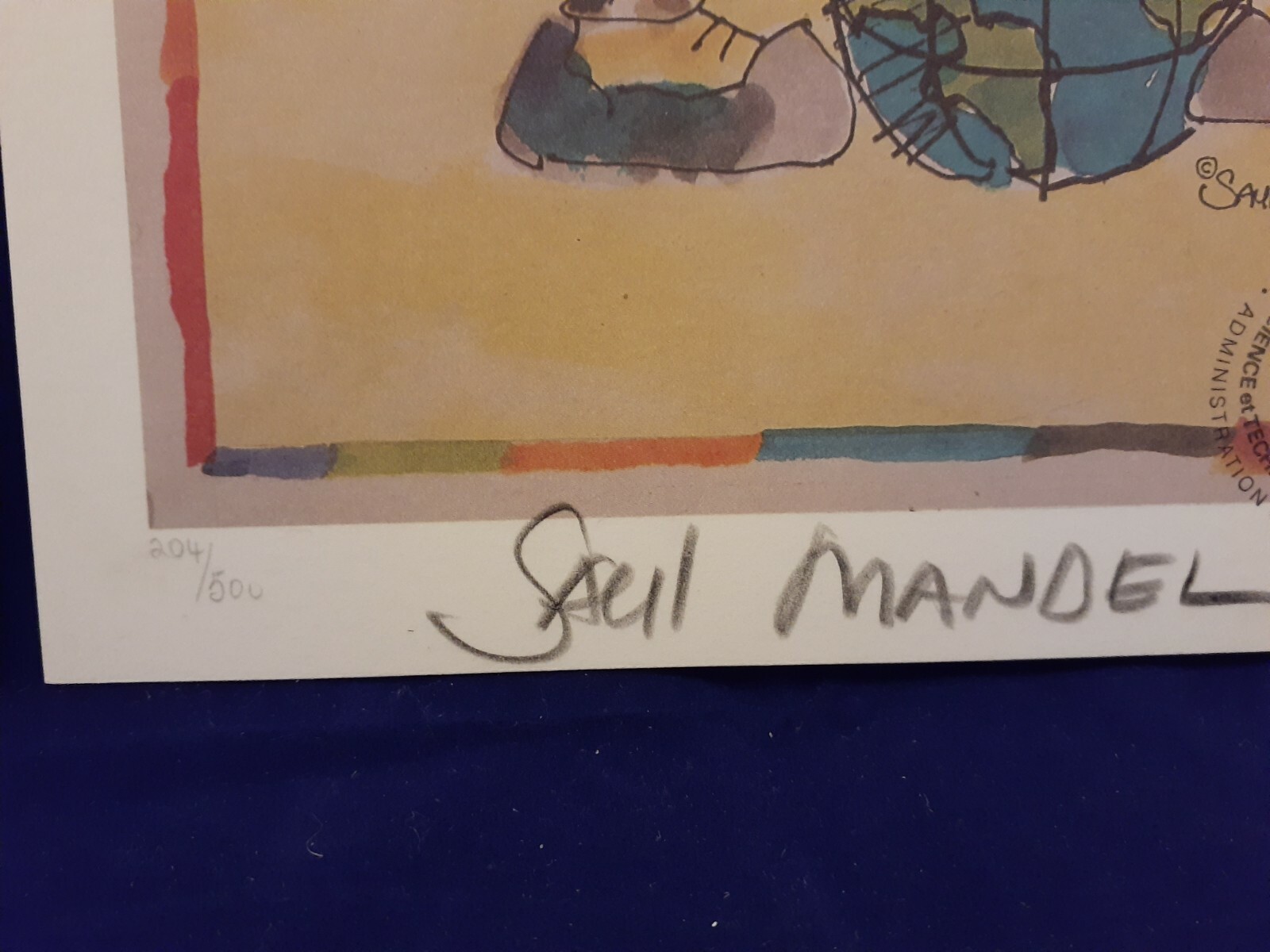 SAUL MANDEL - WFUNA SCIENCE AND TECHNOLOGY FOR DEVELOPMENT w/COA | eBay