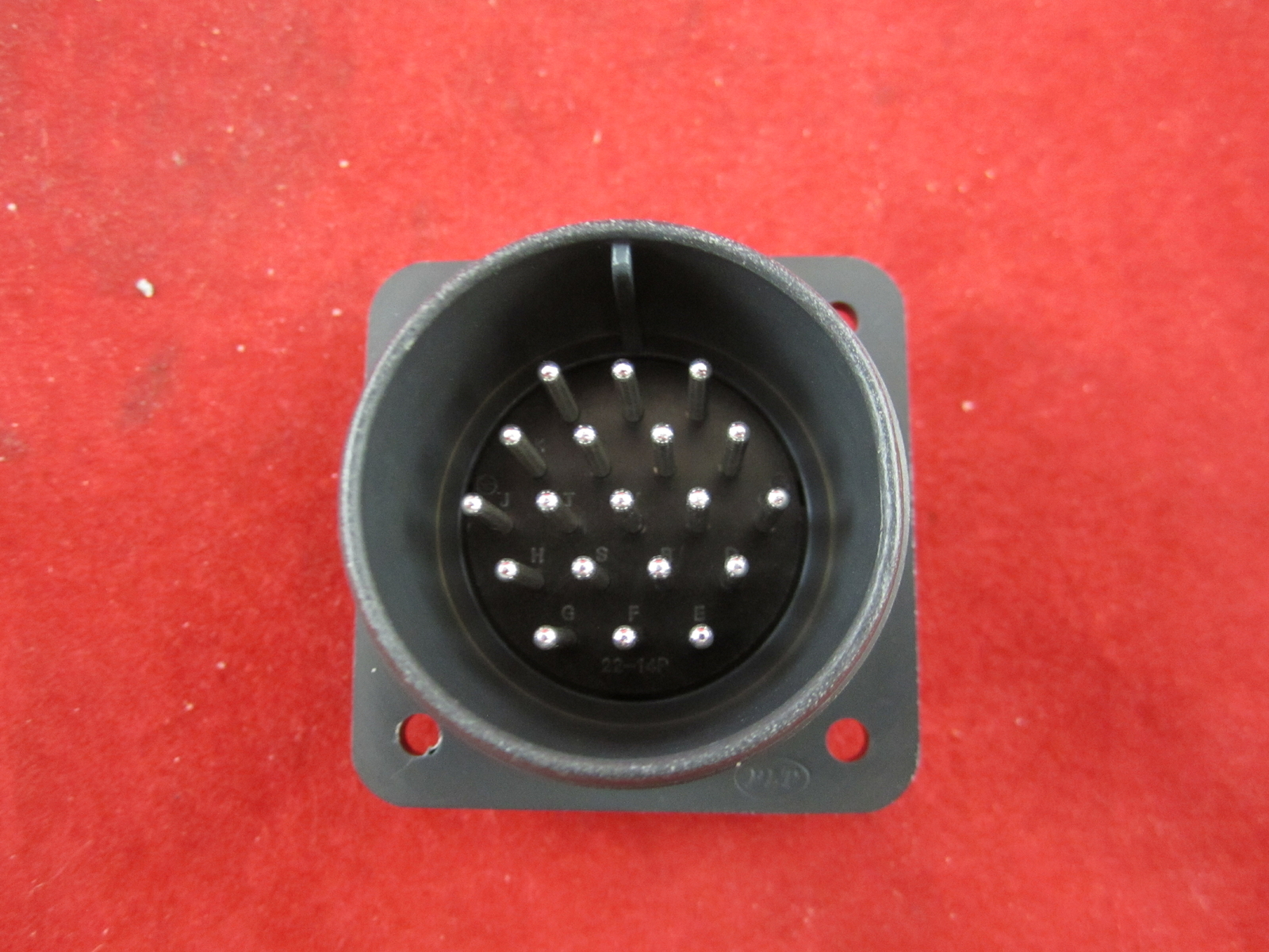 AMS3102A-22-14P-R Military Connector (Receptacle - 14 Pin Connector ...