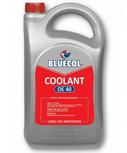 Bluecol Coolant OE 40 Long Life Antifreeze 5Ltr - BLL005 | eBay UK