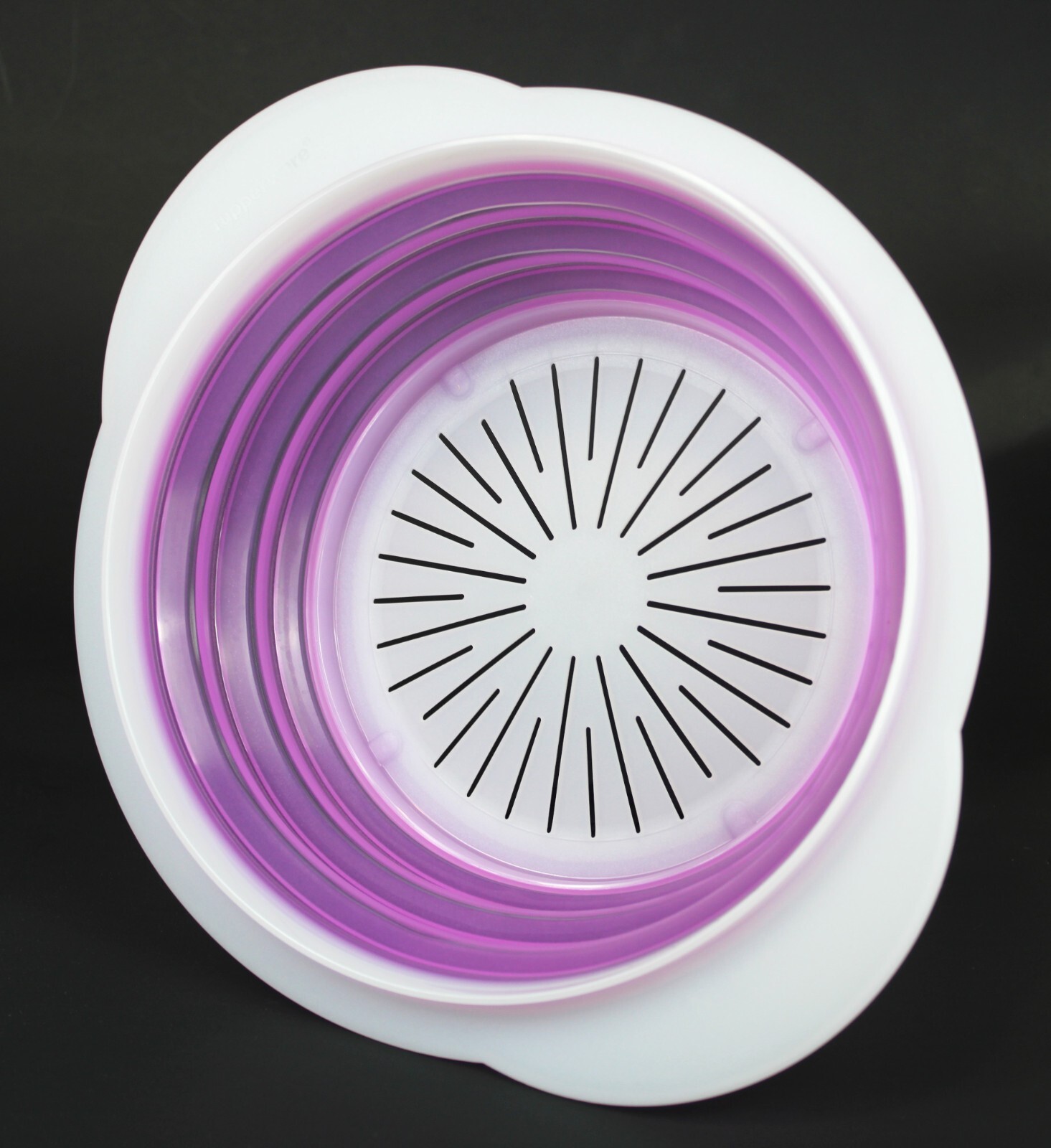 Tupperware FlatOut Colander Round Mini-Max Purple NEW ️ | eBay