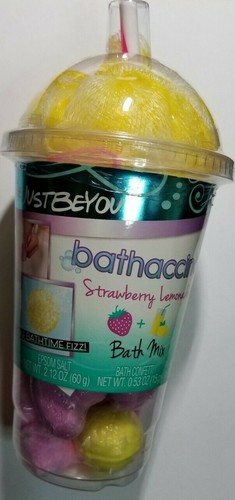 Alex Spa Bathaccino Strawberry Lemonade Bath Barista Mix 8 Piece Set ...