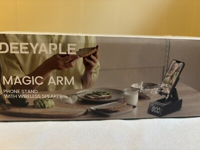 Deeyaple Magic Arm Phone Stand With Wireless Speaker V5.3 | eBay