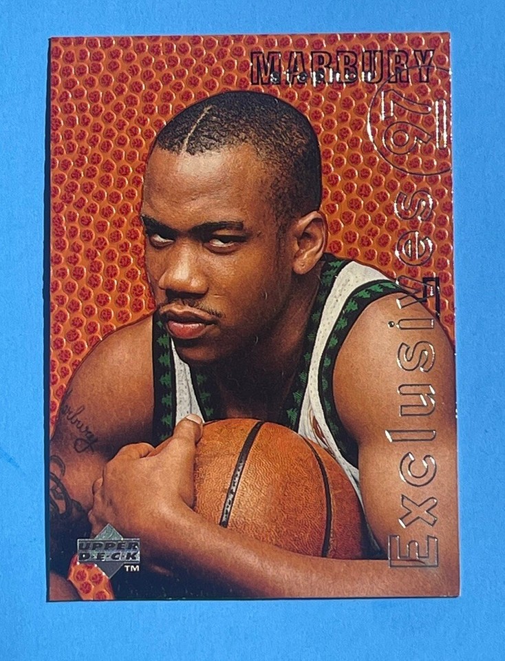 1996-97 Minnesota Timberwolves ROOKIE Stephon Marbury Upper Deck ...