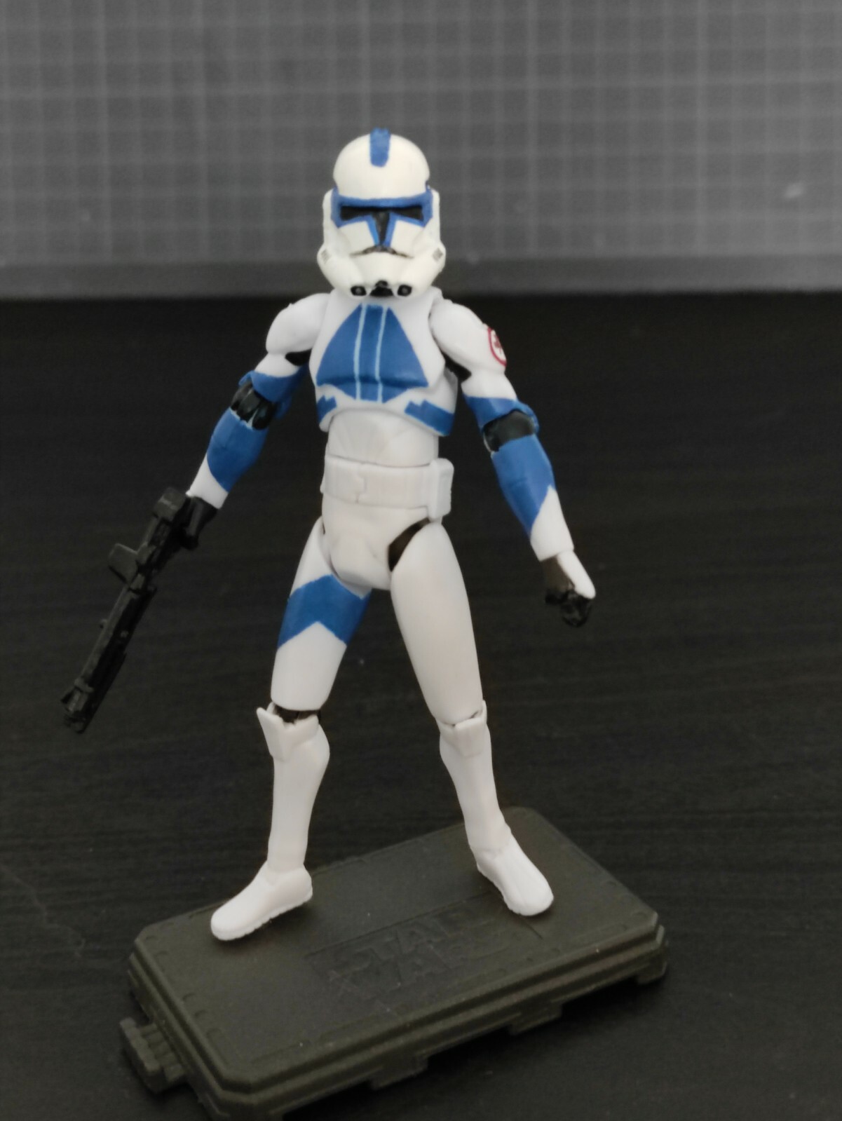 Star Wars Clone Wars custom 3.75 Kix 501st clone trooper phase 2 | eBay