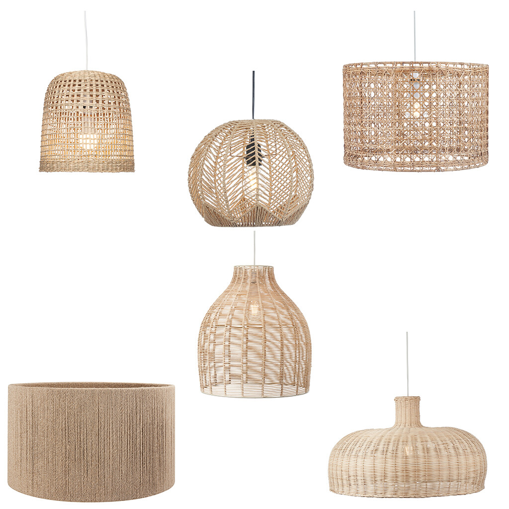 Wicker Ceiling Light Shades Uk | Shelly Lighting