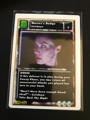 Ceirdwyn MASTER'S DODGE Highlander CCG TCG 2nd Edition 2E | eBay