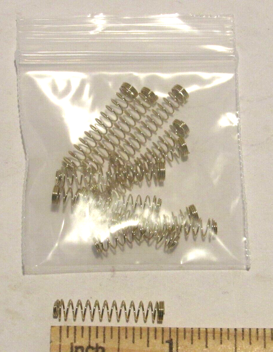 LOT OF 10 BALLPOINT PEN SPRINGS-FIT PARKER, WATERMAN,SKILCRAFT ...