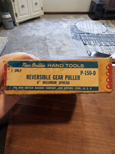 vintage new britain Reversible Gear Puller P-150-D With Box Usa (BL) | eBay