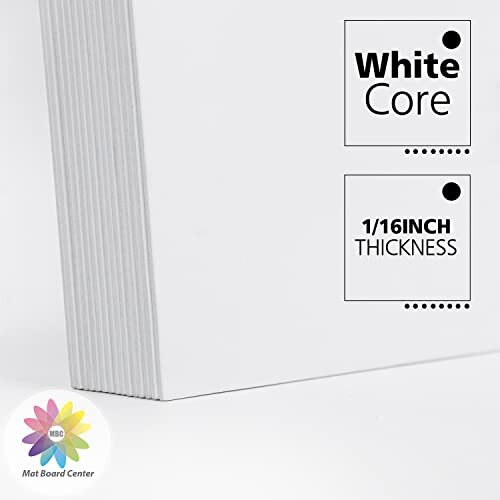 Mat Board Center 16x20 Uncut Mat Boards Full Sheet For Art Prints ...