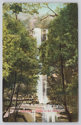 Vera Falls Valley Of The Waters Australia Divided Back Postcard Posted ...