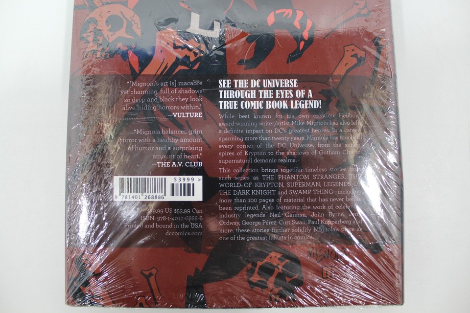 The DC Universe by Mike Mignola Hardcover New Mignola DC Comics | eBay