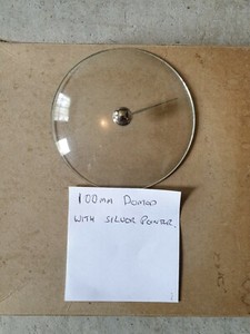 Barometer replacement glass - 100mm domed with silver pointer knob | eBay