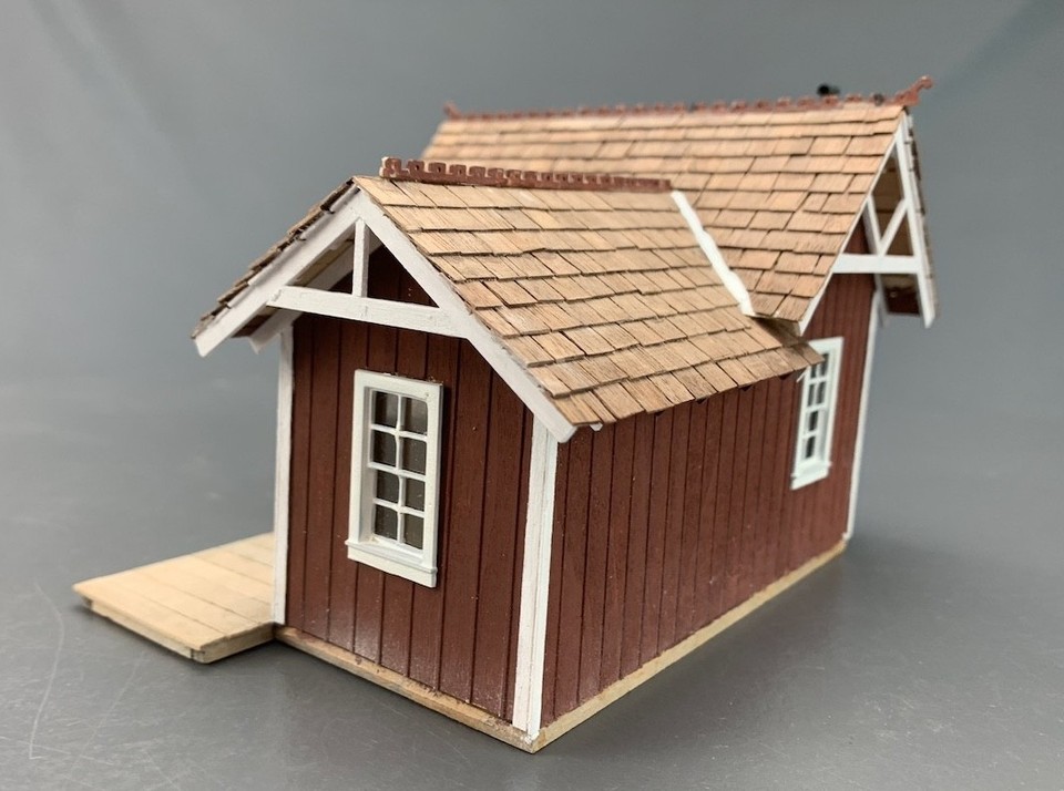 O, On3, On30 Scale Section House Structure Scratch-Built JER O3138 | eBay