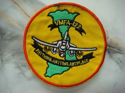 USMC MARINES FIGHTER ATTACK SQUADRON VMFA-122, VIETNAM WAR PATCH | eBay