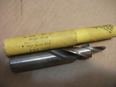 Morse Cutting Tool, No. 1435 SIZE 3/1 Straight Shank Cap Screw MACHINE ...
