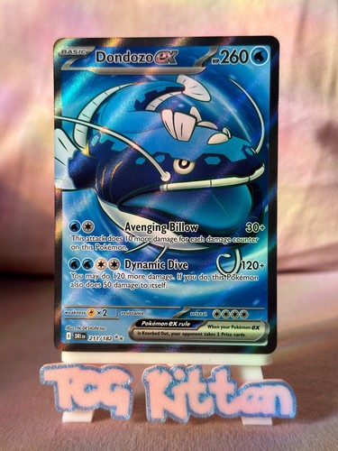 Dondozo ex 211/182 - Destined Rivals Ultra Rare Full Art TCGKITTEN ...