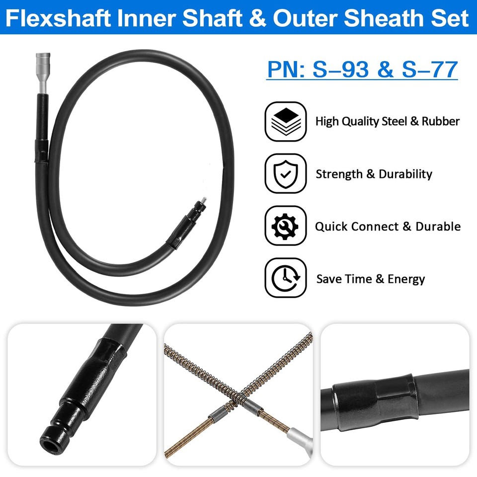 For Foredom Flexshaft Inner Shaft & Outer Sheath Set for CC LR S SR TX ...