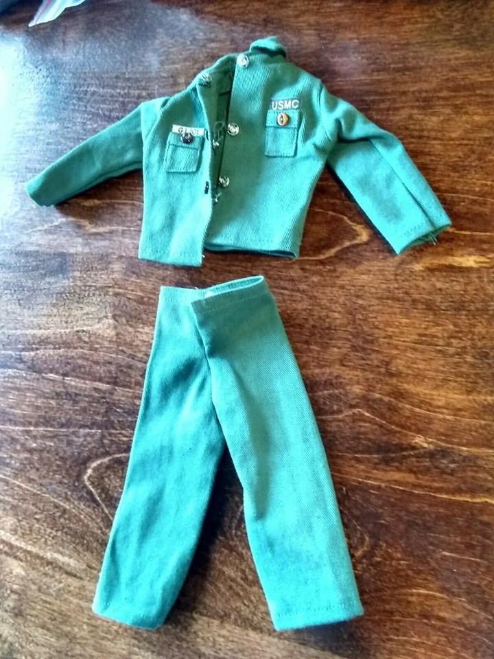 GI JOE 3SB Full Production USMC Marine Jungle Fighter uniform woven ...