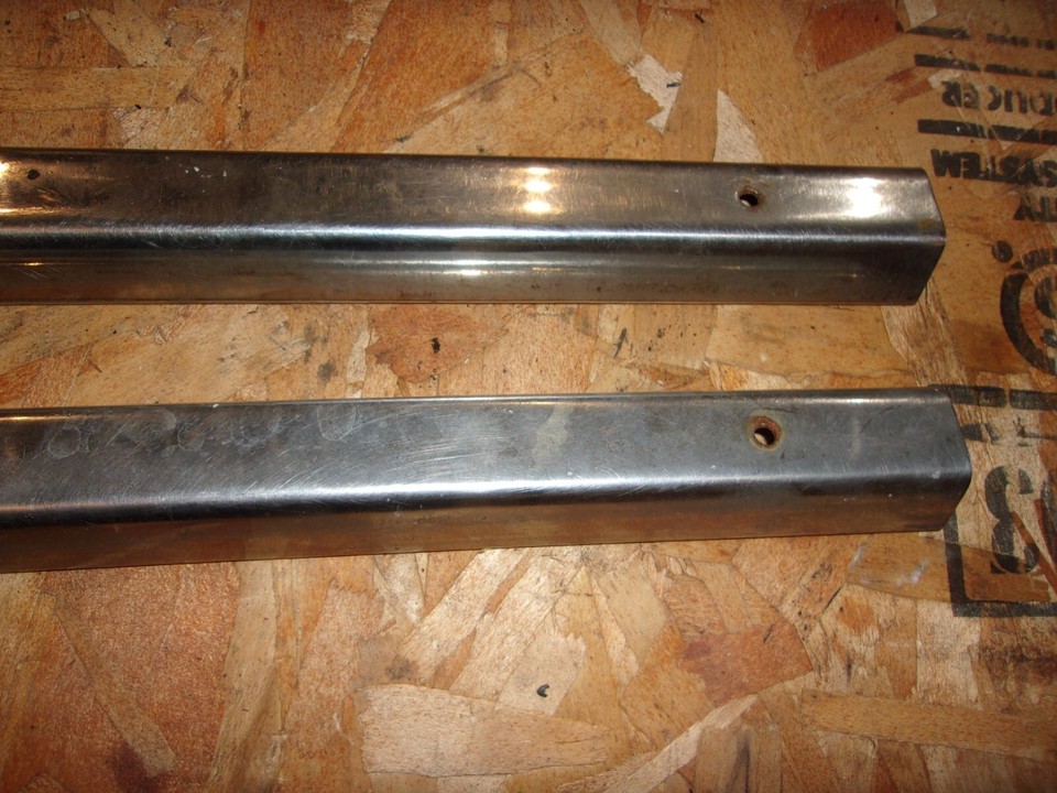Jeep CJ7 8 YJ door rocker entry guards stainless steel | eBay